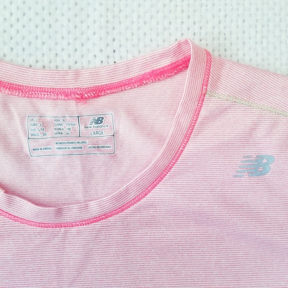 New Balance | Tops | Light Pink New Balance Workout Top Szlg | Poshmark
